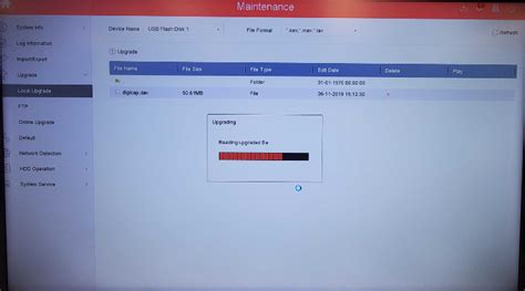 Upgrading Firmware Via Hdmi Interface On H Series Nvr Nellys Security