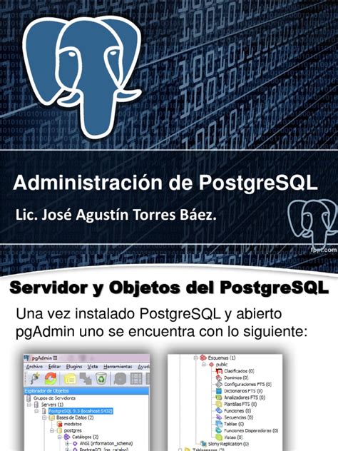 2 administración de postgresql postgre sql sql