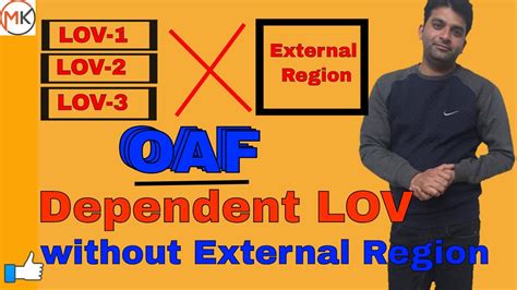 Create Dependent Lov Without External Region Oracle Shooter Youtube
