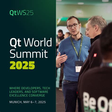 Qt World Summit 2025 Munich Germany Qt Group
