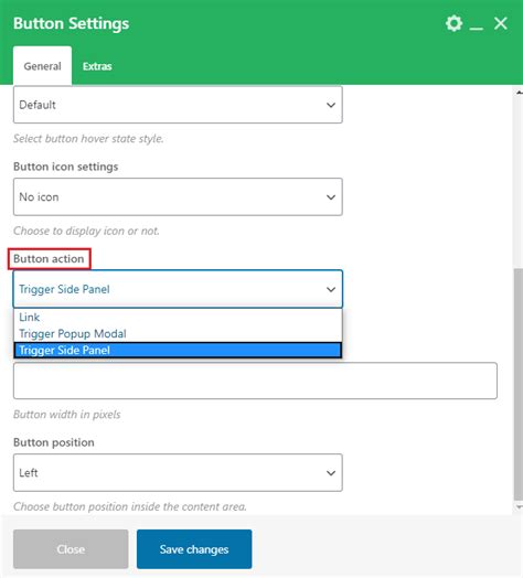 How To Trigger The Side Panel Using Any Button Ekko Theme Documentation