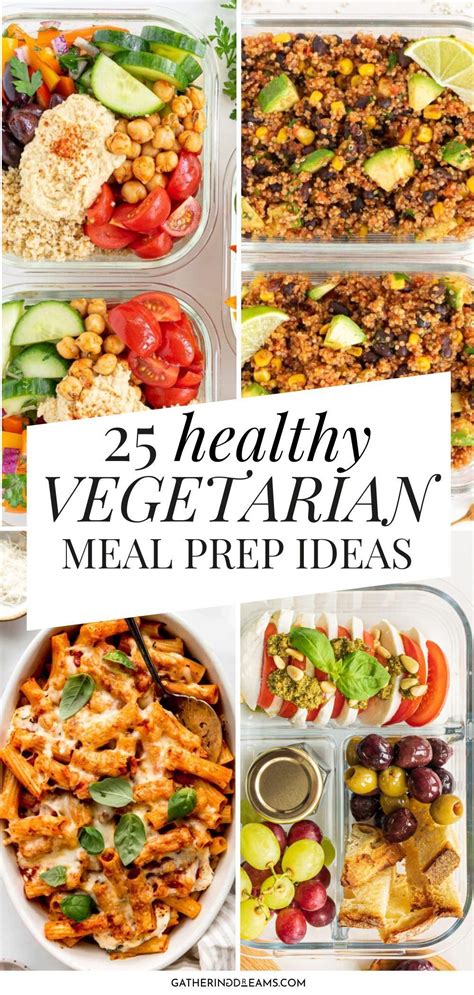 Vegetarian Meal Prep Protein Salad More Artofit