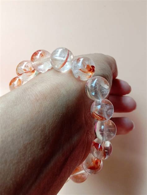 Red Hematoid Bracelet 10mm Womens Fashion Jewelry And Organisers