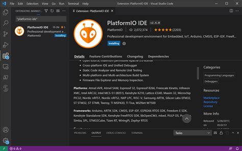 Vs Code Ide Platformio Extension For Arduino Programming Iot Engineering Education