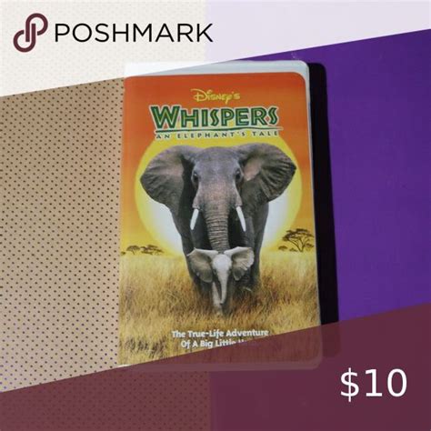 Whispers An Elephant Tale Vhs True Life Vhs Tales