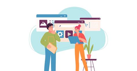 Concept Ui Ux Programming With People Scene By Designsells On Envato