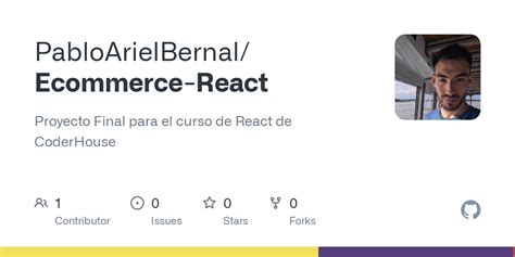 Github Pabloarielbernalecommerce React Segunda Pre Entrega Para El