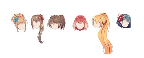 Anime Hairstyles For Girls