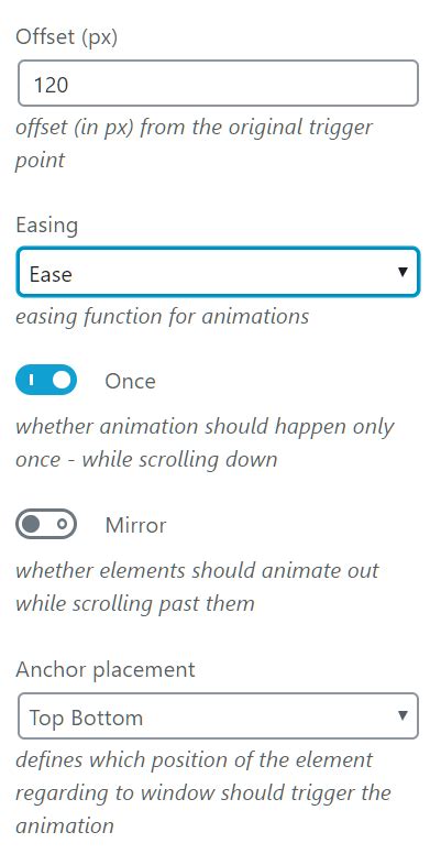 Animate Gutenberg Blocks On Scroll Animate Blocks WP Missing