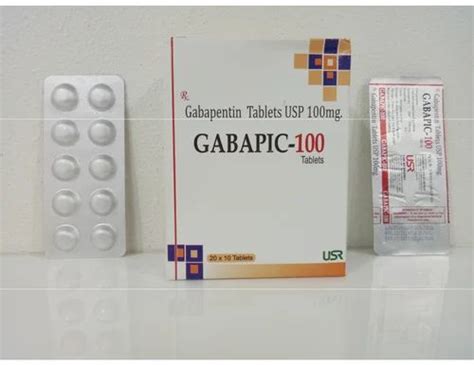 Gabapentin Tablets Usp 100 Mg At Rs 135 Box Shree Nagar Keshod Id 2853877191130