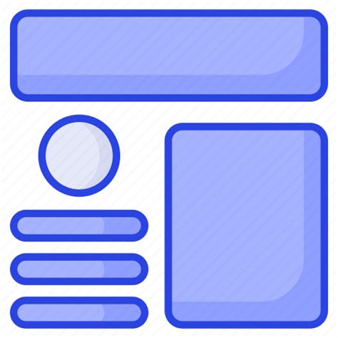 Header Website Wireframe Wireframing Ui Computer App Icon