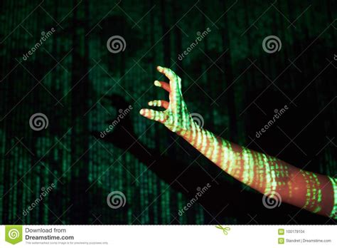 Double Exposure Of A Caucasian Man And Virtual Reality Vr Headset Is Presumably A Gamer Or A