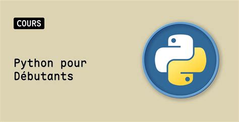 Python Pour Débutants Cours Complet Pour Maîtriser Les Bases De Python Labex