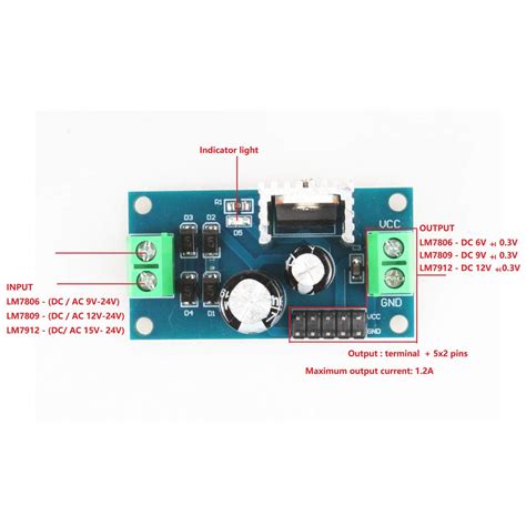 Buy Three Port Ac Dc Voltage Regulator Module Makerbazar