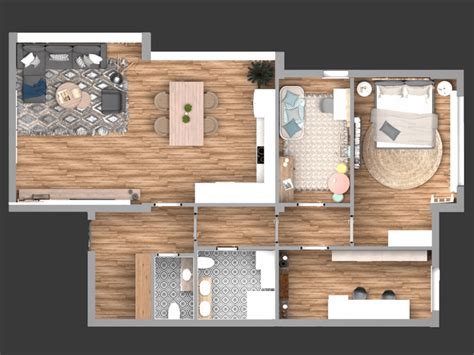 Colored 2d Floor Plan Upwork