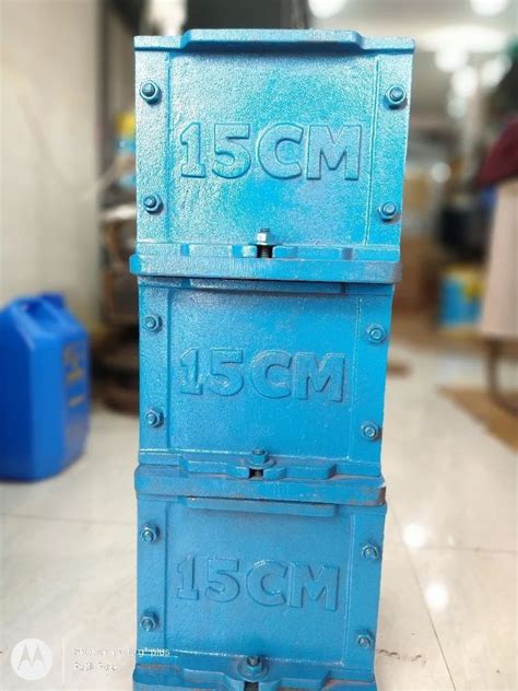 Cast Iron Cube Mould 150mm Size 100 Mm At ₹ 580 Piece In Thane Id