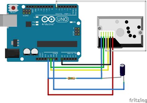 Датчик пыли Gp2y1010au0f и Arduino Uno — Схема подключения и пример кода блог