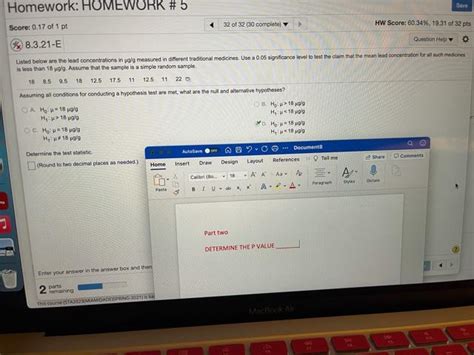 Solved Homework HOMEWORK 5 Sex Score 0 17 Of 1 Pt 32 Of Chegg Com
