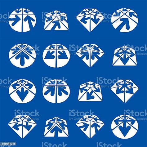 추상적임 비정상적인 벡터 아이콘 세트 센첸 기호들 컬레션 0명에 대한 스톡 벡터 아트 및 기타 이미지 0명 3차원 형태 기업 재무와 산업 Istock