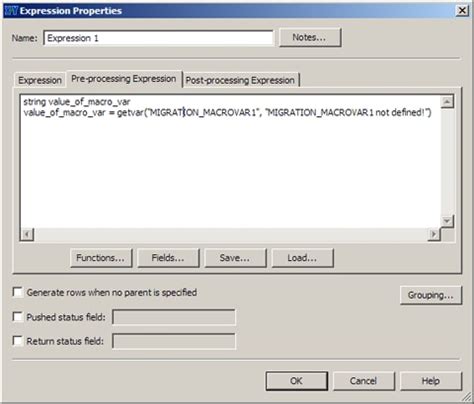Using Macro Variables In An Expression