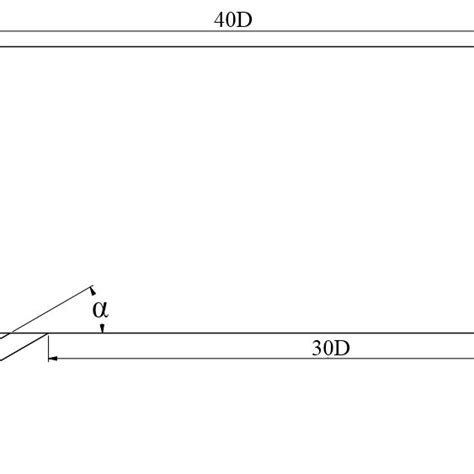 Schematic Of The Computational Domain Download Scientific Diagram