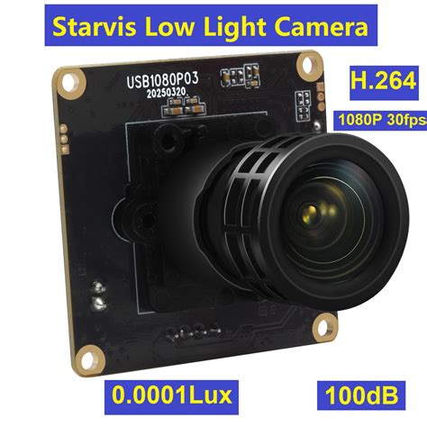 Elp Starvis Low Light Camera Module 00001lux H264 30fps 1080p Usb