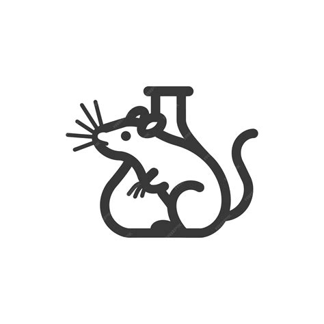 A Mouse Trapped Inside A Flask Premium Ai Generated Vector
