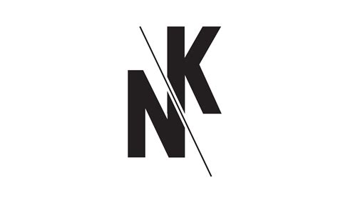 Alphabet Letters Initials Monogram Logo Nk Kn N And K 21498434 Vector Art At Vecteezy