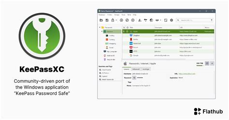 instalar keepassxc en linux flathub
