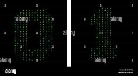digital number 0 1 binary code vector design stock vector image and art