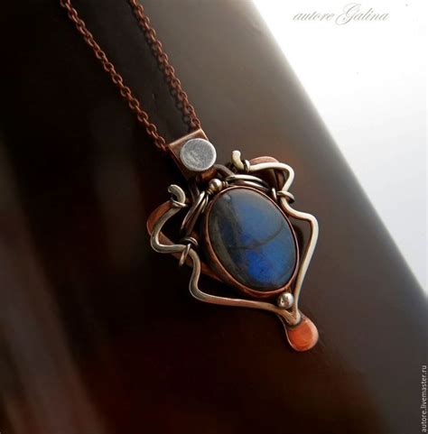 Кулон с лабрадоритом | Pendant, Jewelry, Wire jewelry