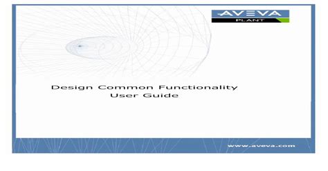 Pdf Design Common Functionality User Guide Dokumentips