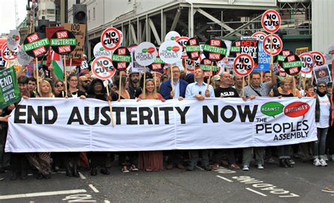 250000 Protest Against Austerity Kick Out The Tories Kick Out