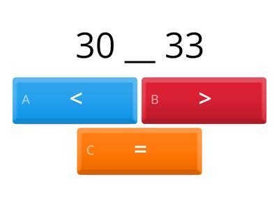 Numbers Comparing Teaching Resources