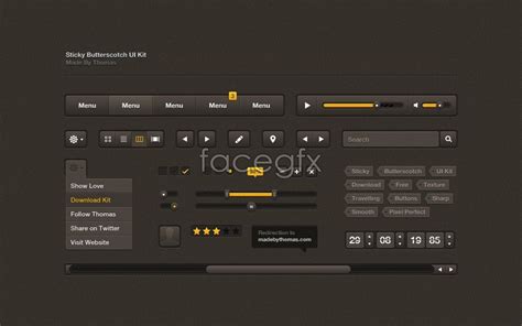 Sticky Ui Kit Web Design Webdesign Design