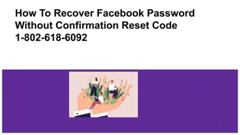 How To Recover Facebook Password Without Confirmation Reset Code 1 802