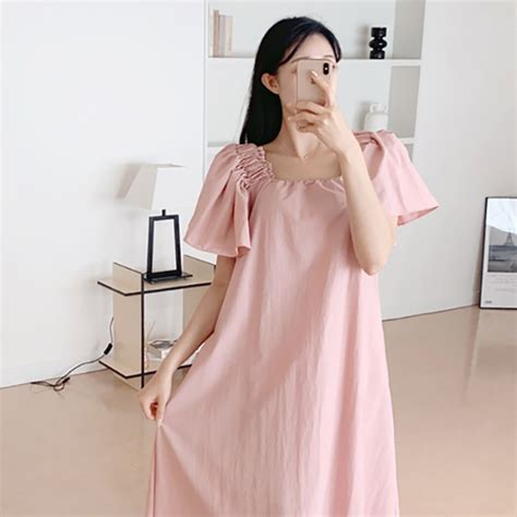 빠른배송💕썸머세일💕 자넷 바스락 밴딩 어깨 퍼프소매 벌룬 롱 맥시 원피스 바캉스룩 휴가룩 휴양지룩 여행룩 인디핑크 옐로우 블랙