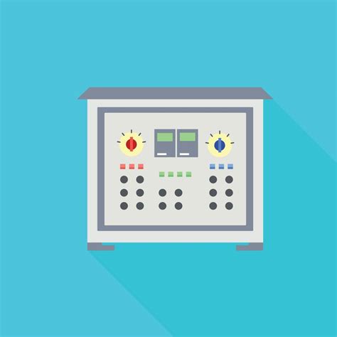 Electric Modulator Icon Flat Style 14181254 Vector Art At Vecteezy