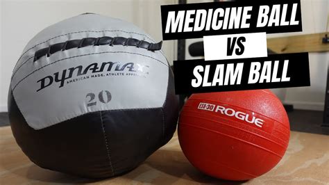 Medicine Ball Vs Slam Ball Differences Pros And Cons Youtube