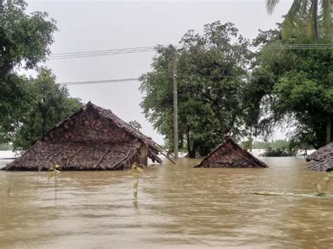 မြန်မာနိုင်ငံတစ်ဝန်းလုံးသို့ မုတ်သုံလေဝင်ရောက်ခဲ့ပြီးဖြစ်ကာ မွန်နှင့်ကရင်ပြည်နယ်တို့တွင် ဇွန