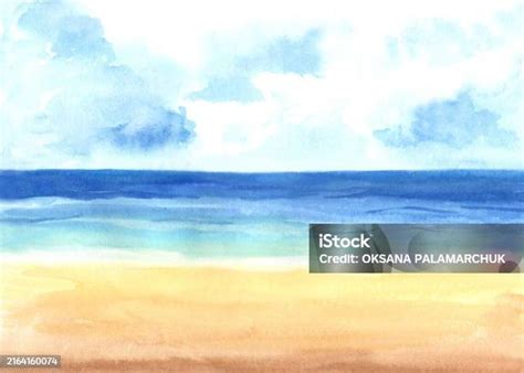 바다 해안 배경입니다 여름 풍경 열대 해변 풍경 수채화 그림 와 풍경 풍경 풍경 풍경 풍경 풍경 해안 모래 언덕 바다를 배경으로 한 모래 해변 벽지 표지 웹사이트 배너를