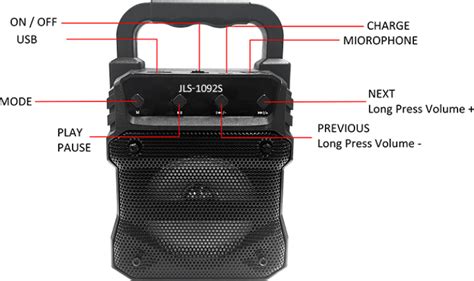 Peripheral Stereo Sound Quality Speaker Mic Support For Usb Tf Card Aux Radio Microphone