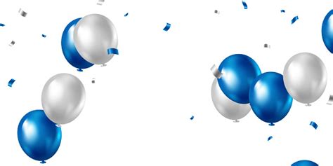 아름답게 배열된 파란색 풍선이 있는 축하 배경 3d펙터 일러스트레이션 디자인 풍선에 대한 스톡 벡터 아트 및 기타 이미지 풍선 파란색 벡터 Istock