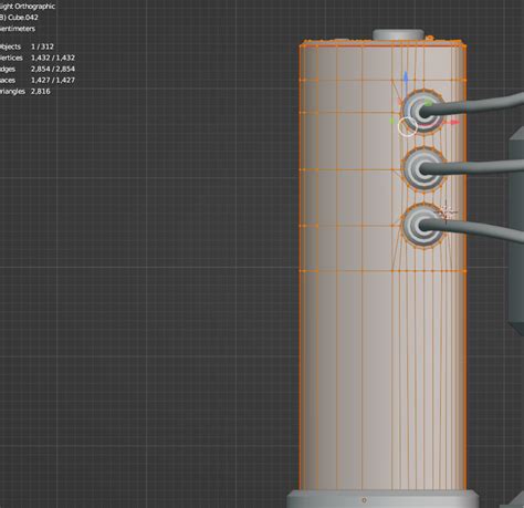 Boolean Holes Shading Error On Curved Surfaces Modeling Blender Artists Community