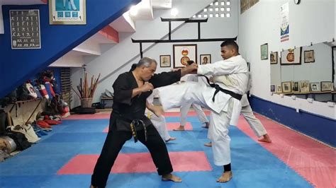 Kake Uke Mae Geri Youtube