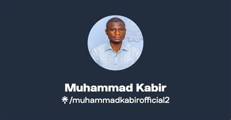 Muhammad Kabir Instagram Facebook Linktree