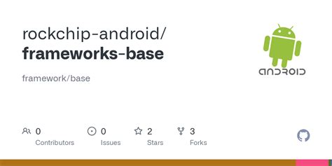 Github Rockchip Android Frameworks Base Framework Base