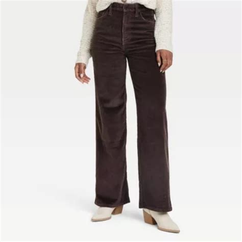 Universal Thread Jeans Nwt Womens Highrise Corduroy Wide Leg Jeans