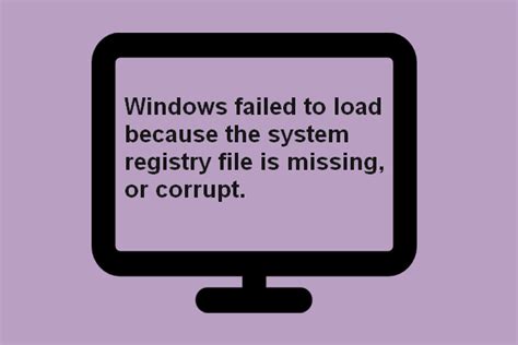 System Registry File Is Missing Or Corrupted Top Guide