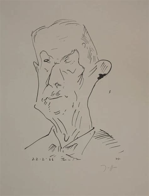 Thomas Mann Portrait Lithographie Von Horst Janssen 1966 Signiert Eur 267 50 Picclick De